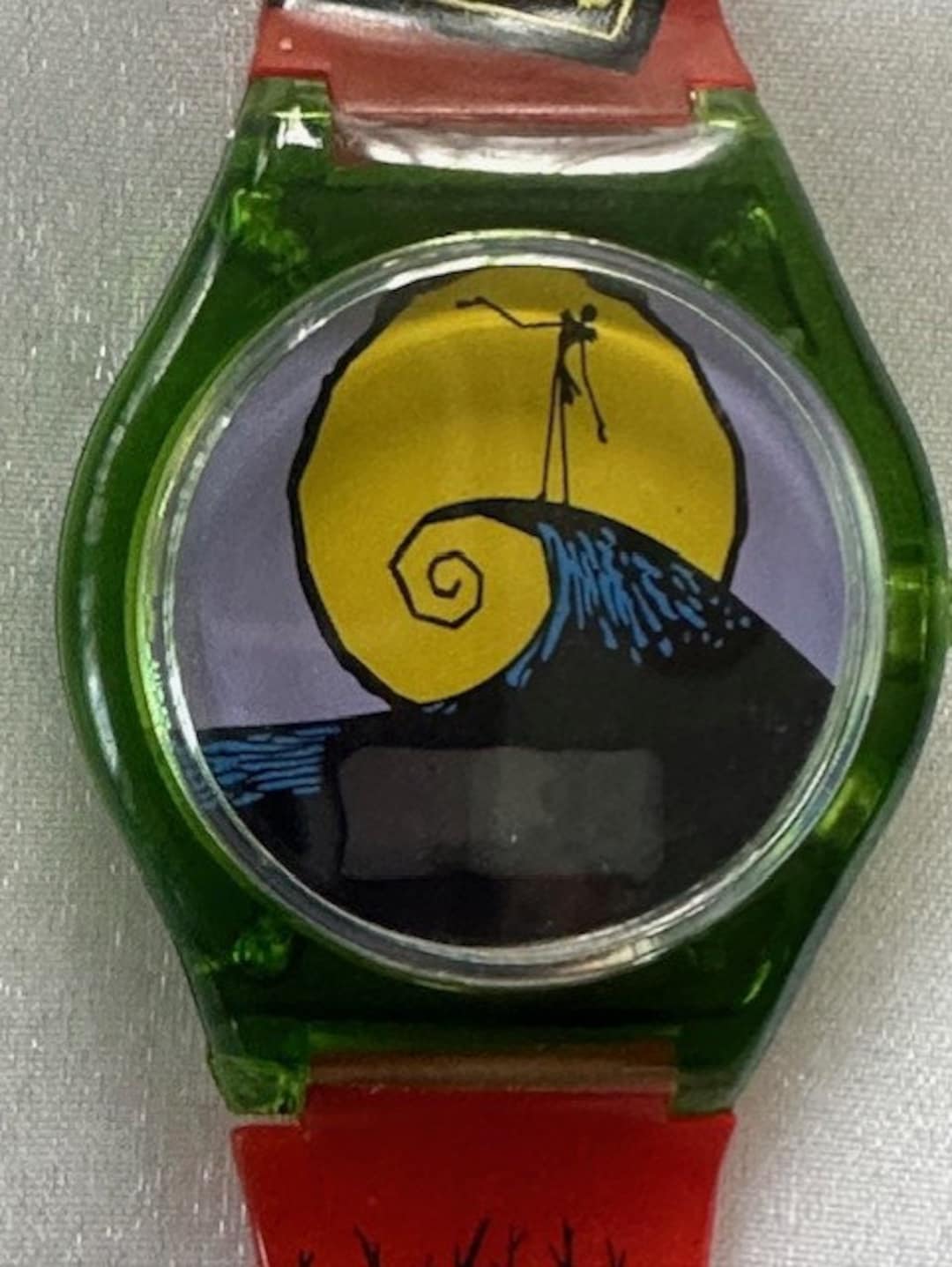 Vintage Nightmare Before Christmas Wrist Watch, Tim Burton Collectible ...