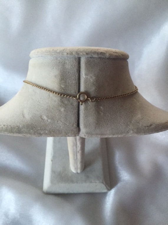Florida State Souvenir Necklace, Vintage Gold Chain N… - Gem