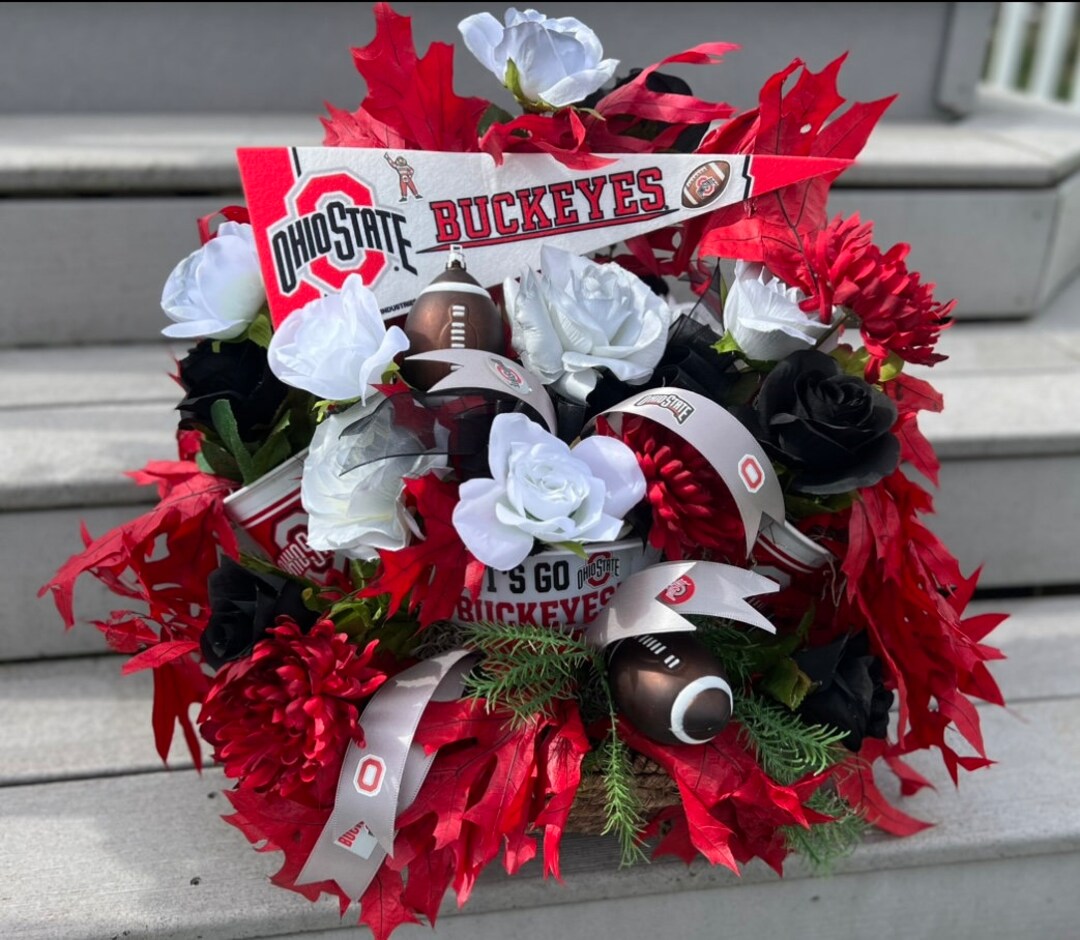 College Football Custom Colors Welcome OSU Colors Ohio State - Etsy