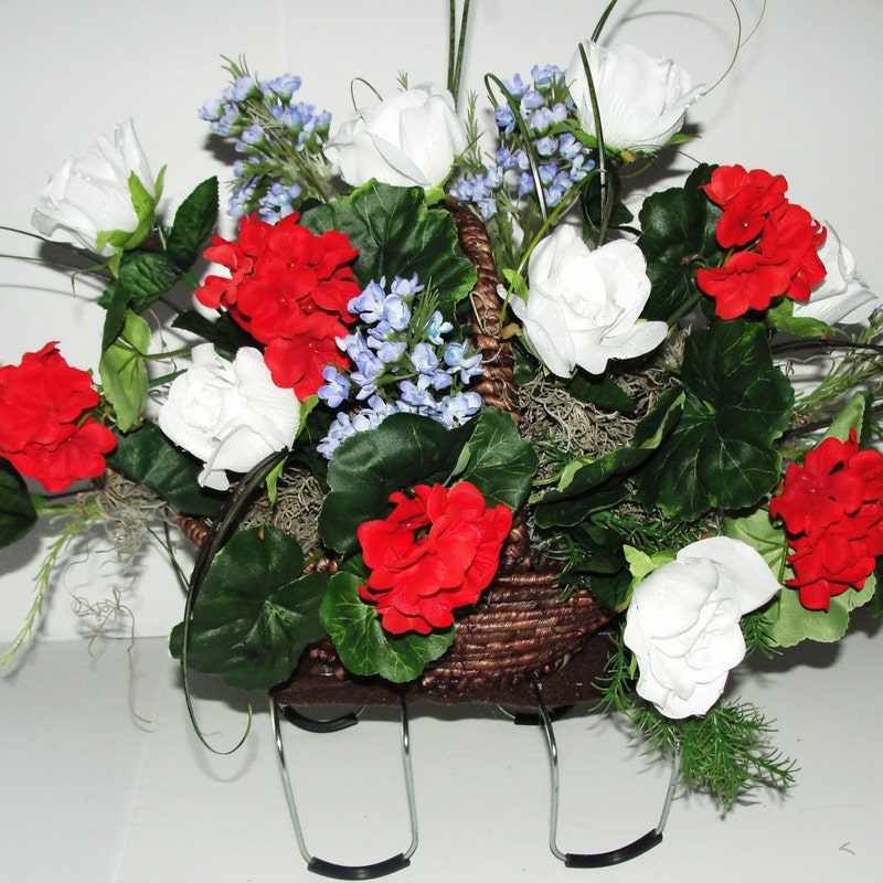 Cemetery Basket - Etsy