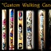 Sugar Skulls, Hiking Stick, Custom, Painted, Personalized, Walking ...