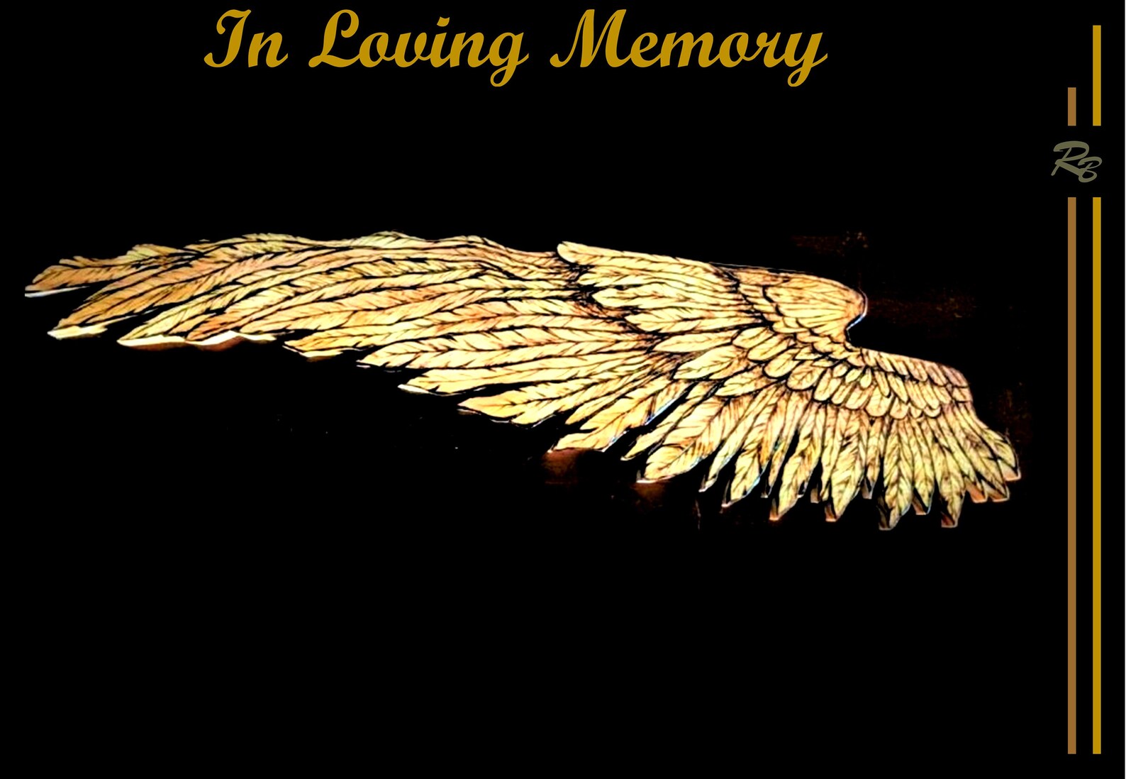 Those We Love Dont Go Away Angel Wings Wood Burned Angel - Etsy