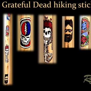 Sugar Skulls, Hiking Stick, Custom, Painted, Personalized, Walking ...