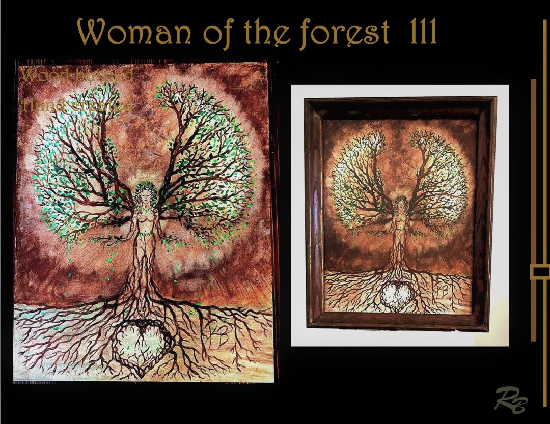 Goddess, Gaia, Mother Nature, Mother, Earth, Goddess of the Forest ...