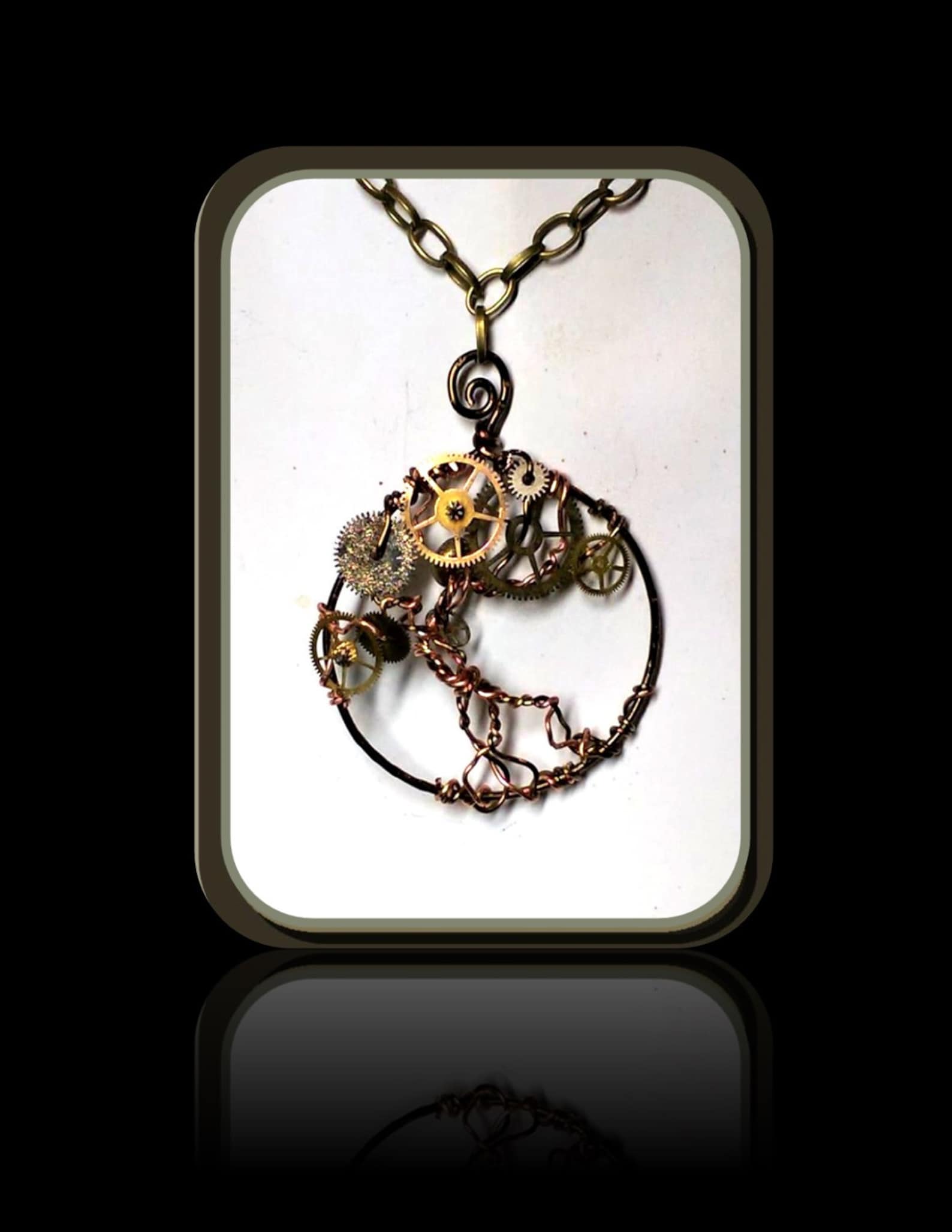 Steampunk Necklace, Steampunk Jewelry,cosplay,steam Punk Necklace ...