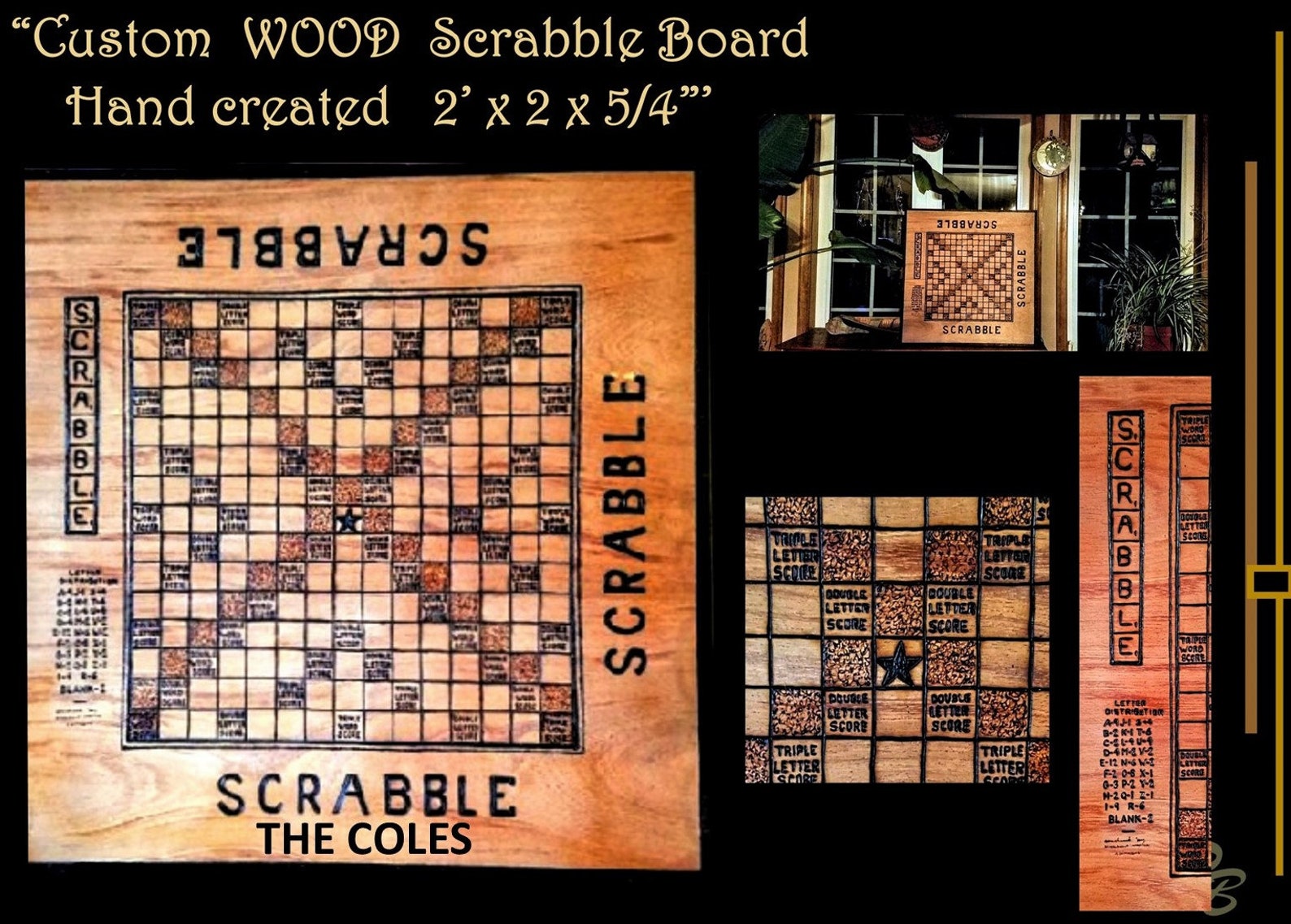 Custom Board Games Wood Board Games Monopoly Wood - Etsy