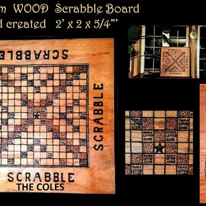 Custom Board Games, Wood, Board Games, Monopoly, Wood, Monopoly Board ...