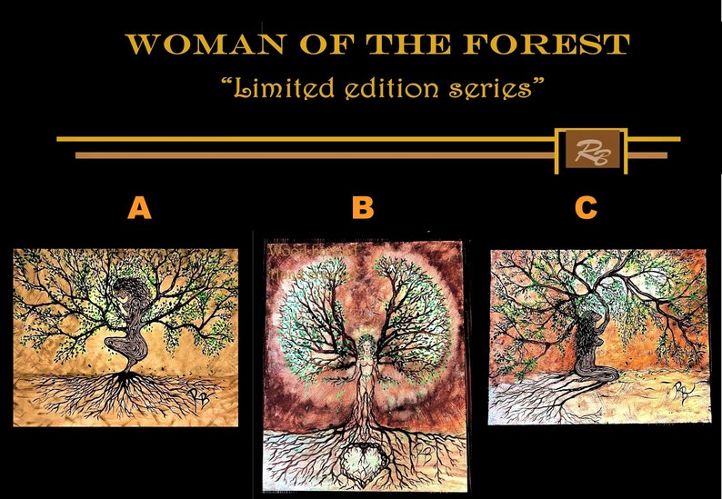 Gaia, Mother Nature, Mother, Earth, Goddess of the Forest, Original ...