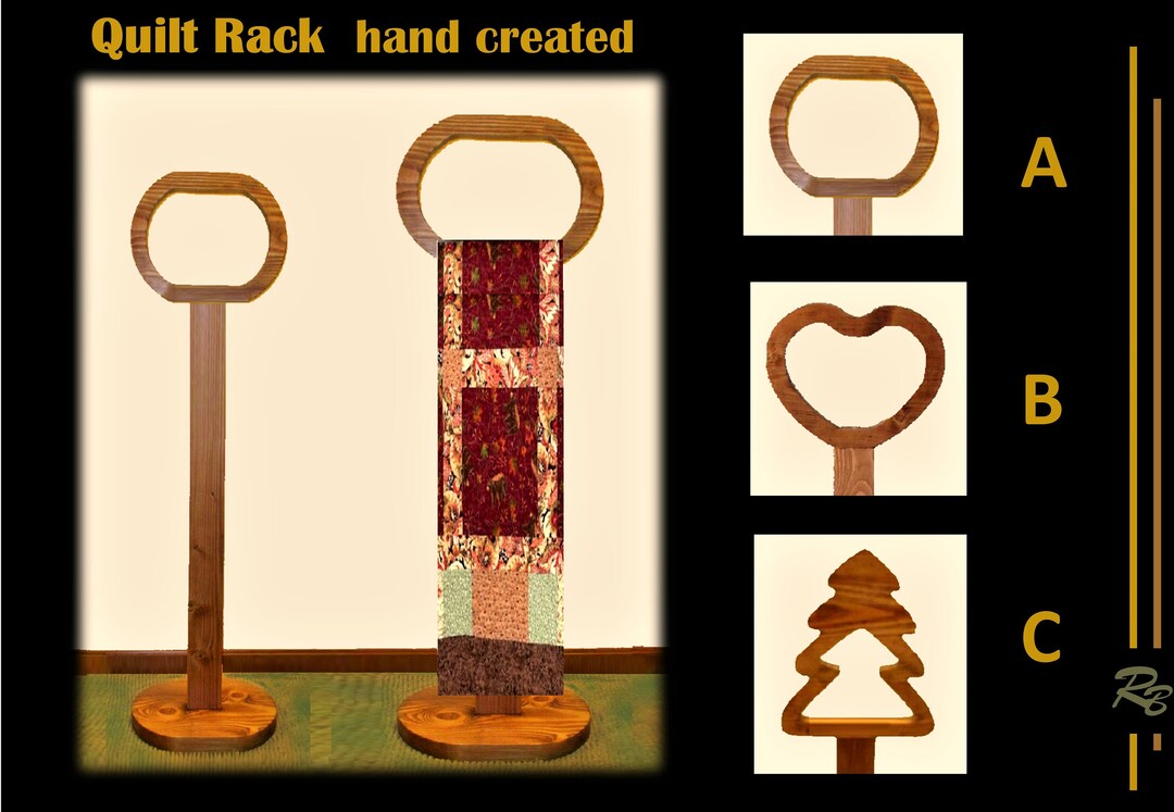Quilt Rack, Quilt Holder, Quilt Stand, Hand Created - Etsy