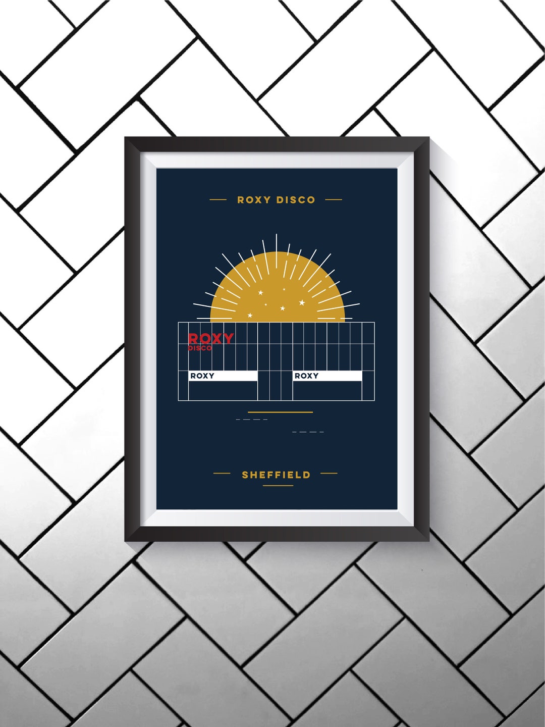 Sheffield - Roxy Disco - Art Print - Etsy UK