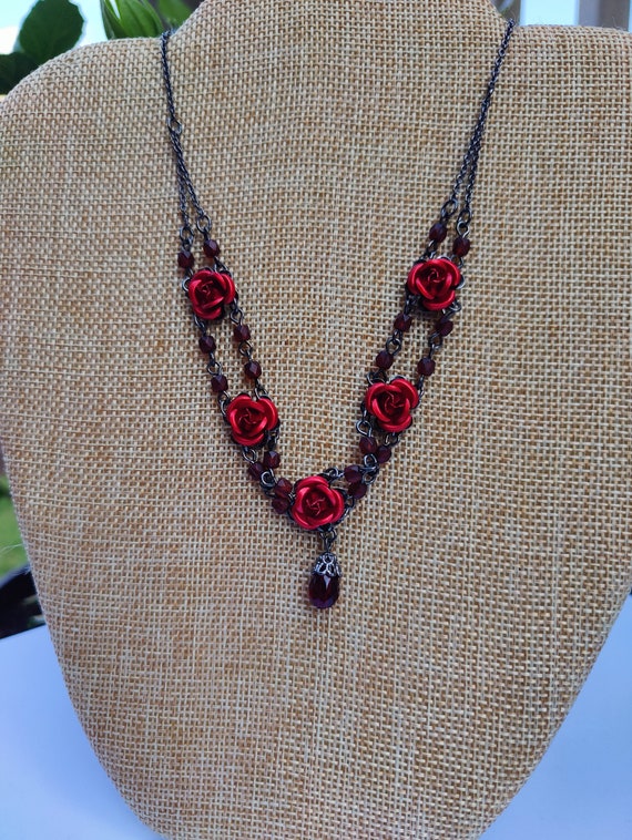 Vintage avon rose - Gem