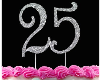 16th Birthday Cake Toppers Crystal Number 16 Rhinestone Bling Cake ...