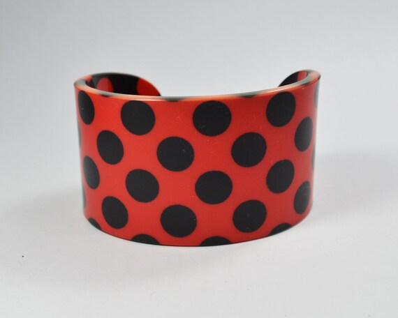 Ladybug Red and Black Polka Dot Ladybird Beetle Red and Black | Etsy