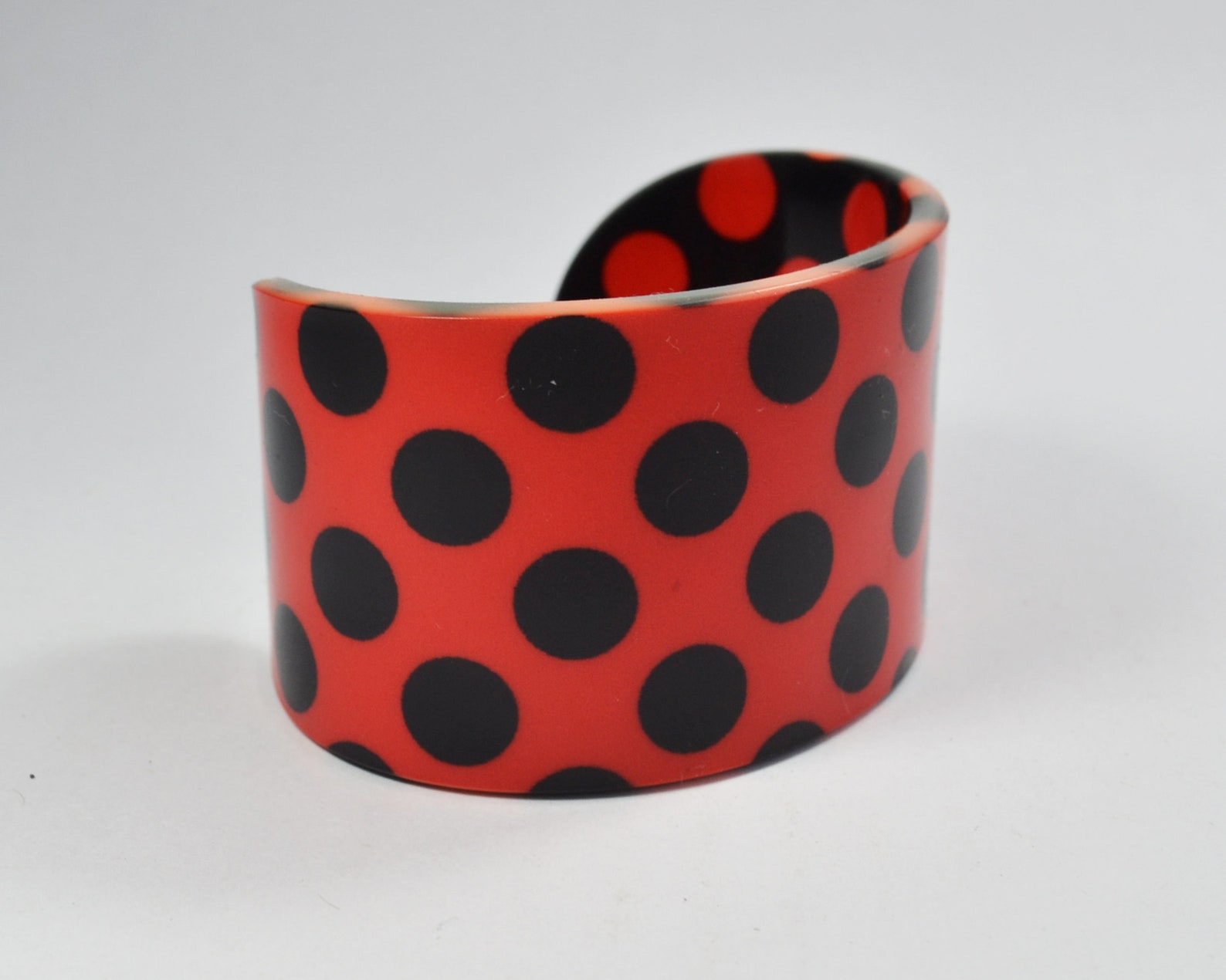 Ladybug Red and Black Polka Dot Ladybird Beetle Red and Black | Etsy