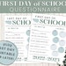 First Day of School Questionnaire / Back to School Interview Printable ...