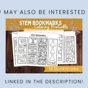 Pi Day Printable Bookmarks / STEM Coloring Pages / Math Bookmark Set - Etsy