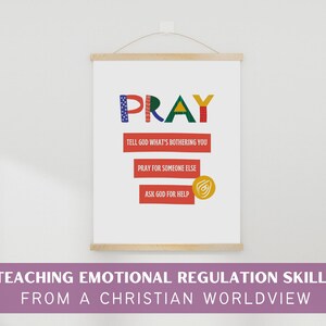 Christian Calm Corner Printable / Mental Health Classroom Posters ...