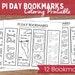 Pi Day Printable Bookmarks / STEM Coloring Pages / Math Bookmark Set - Etsy