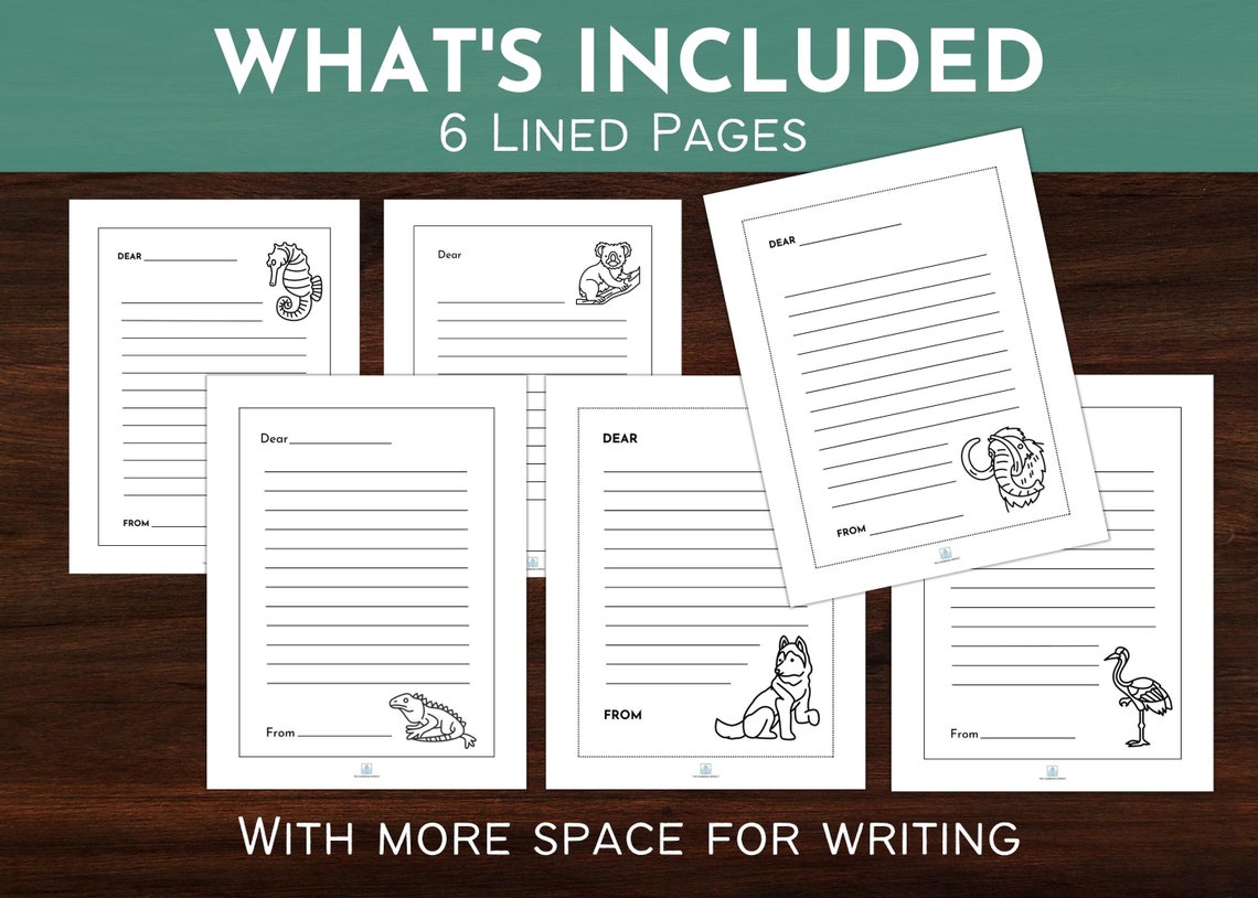 Pen Pal Kit / Letter Writing Set for Grandparent Gifts / Long Distance ...