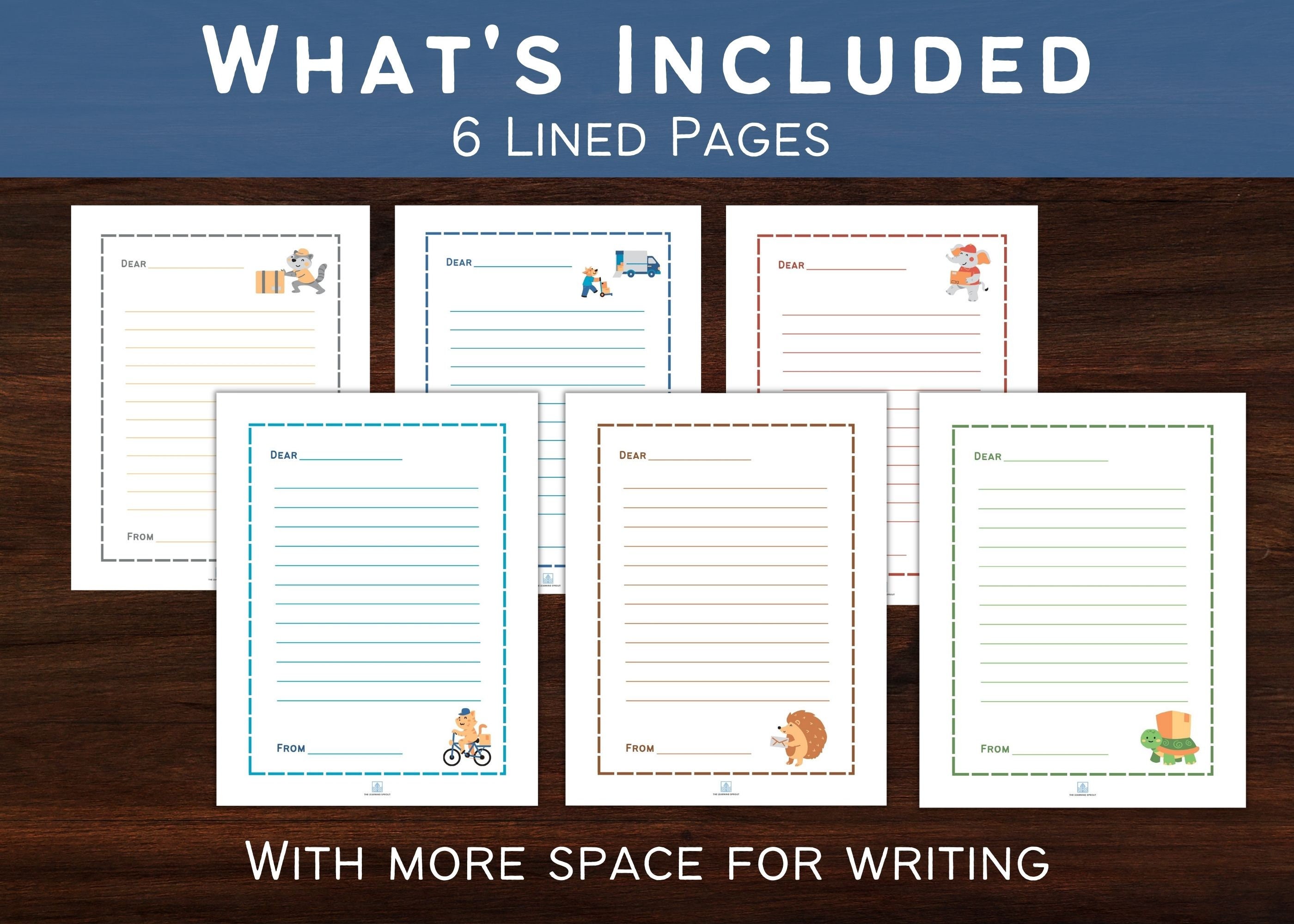 Pen Pal Kit / Letter Writing Set for Grandparent Gifts / Long Distance ...