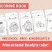On the Farm Printable Bundle, Fall Coloring Pages, Autumn Preschool ...