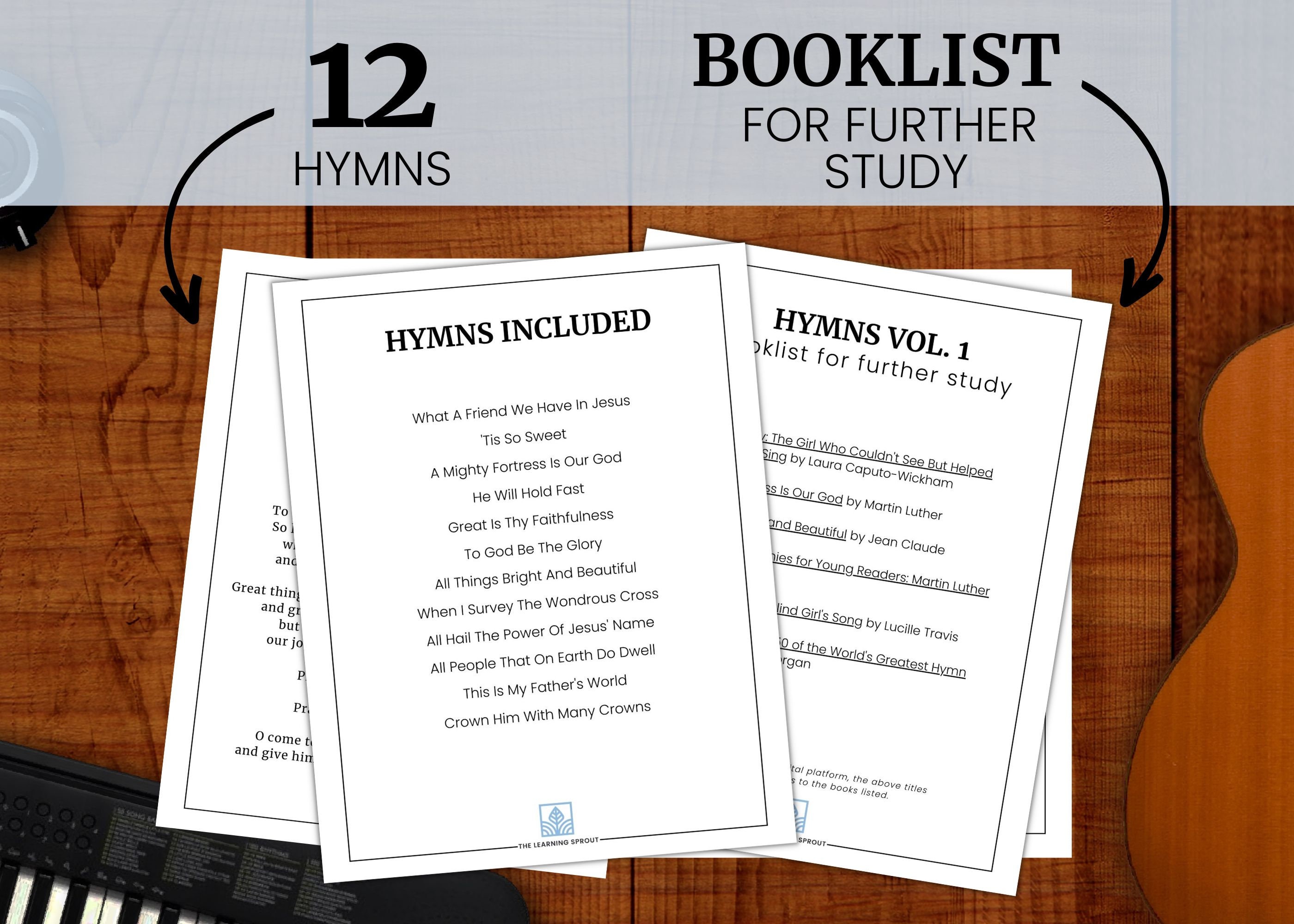 Christian Hymn Copywork / Homeschool Handwriting Practice / Penmanship ...