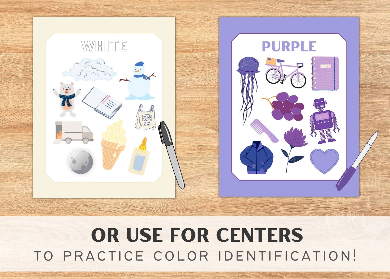 Color Classroom Posters / Preschool Classroom Decor / Learn Colors ...