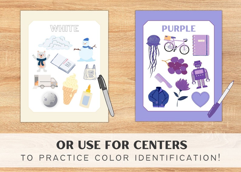 Color Classroom Posters / Preschool Classroom Decor / Learn Colors ...