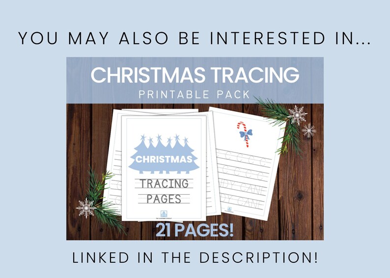 Christmas Preschool Flashcards / Printable Holiday Flash Cards - Etsy