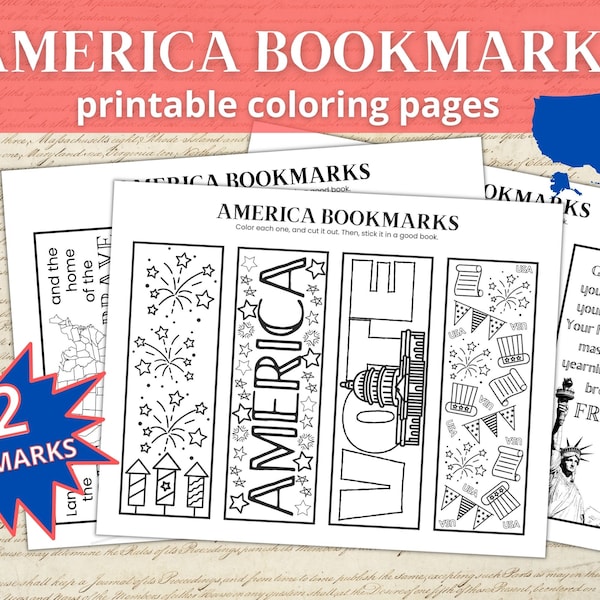 Veterans Day Bookmarks - Etsy
