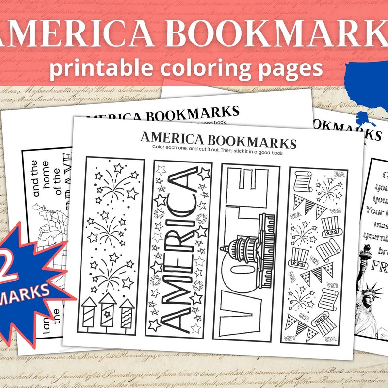 Veterans Day Bookmarks - Etsy