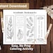 Gratitude Bible Verse Bookmarks / Printable Fall Coloring Pages - Etsy