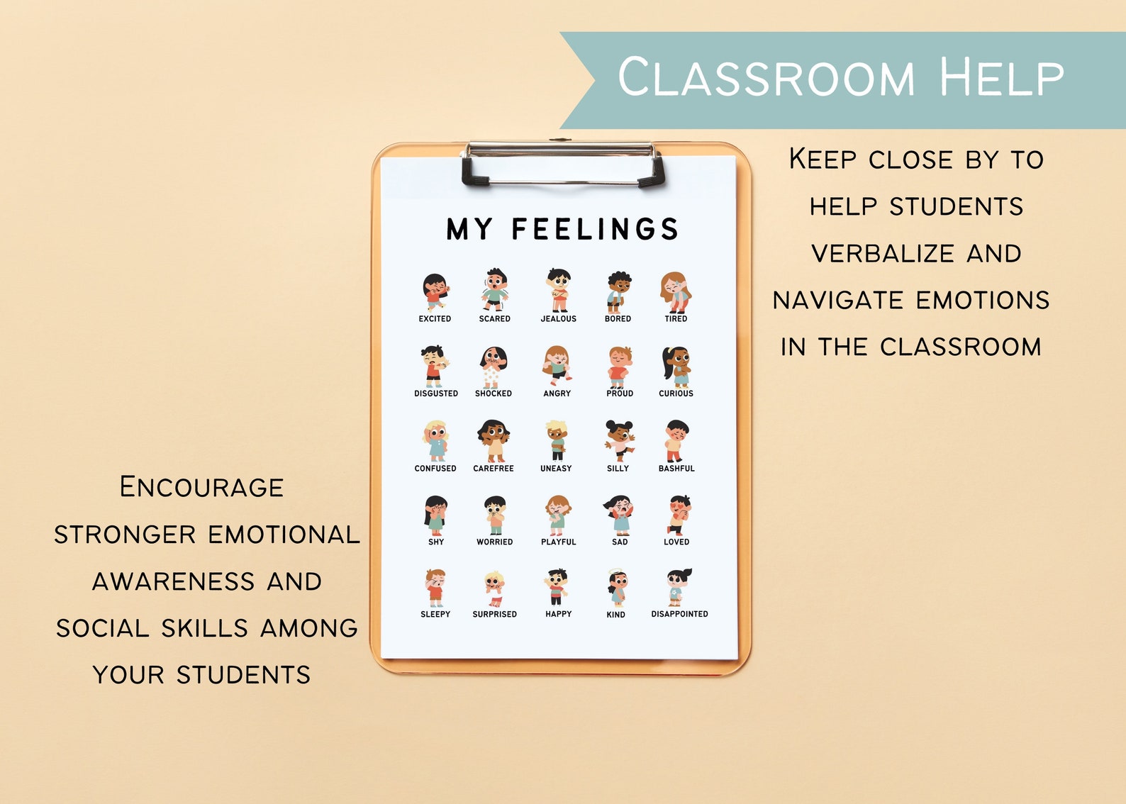 Christian Calm Corner Printable BUNDLE, Mental Health Feelings ...