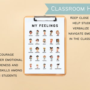 Christian Calm Corner Printable BUNDLE, Mental Health Feelings ...