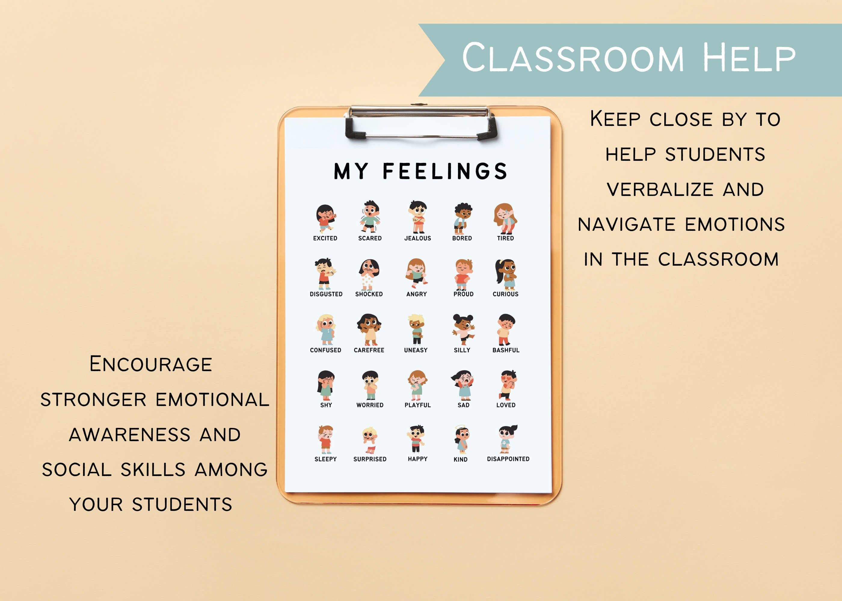 Christian Calm Corner Printable BUNDLE, Mental Health Feelings ...