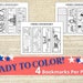 America Printable Bookmarks / Veterans Day Coloring Pages / Election ...