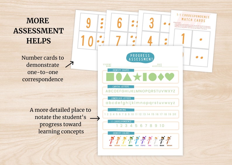 Preschool Teacher Planner / Pre K Academic Planner / Printable ...
