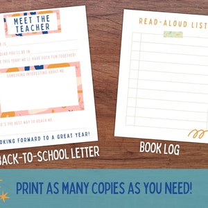 Preschool Teacher Planner Pre K Academic Planner Printable Homeschool ...