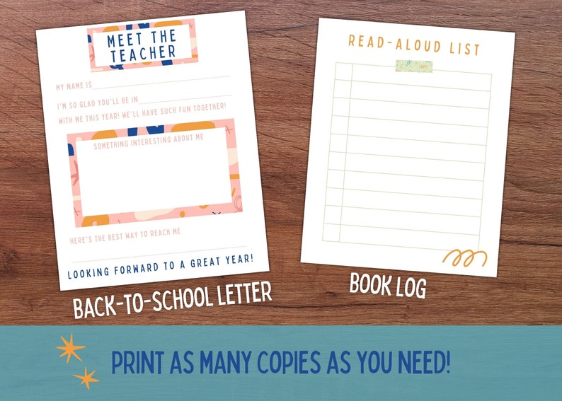 Preschool Teacher Planner Pre K Academic Planner Printable Homeschool ...