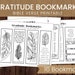 Gratitude Bible Verse Bookmarks / Printable Fall Coloring Pages - Etsy