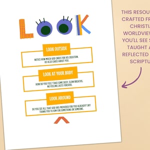 Christian Calm Corner Printable / Mental Health Classroom Posters / School Counselor Emotional ...