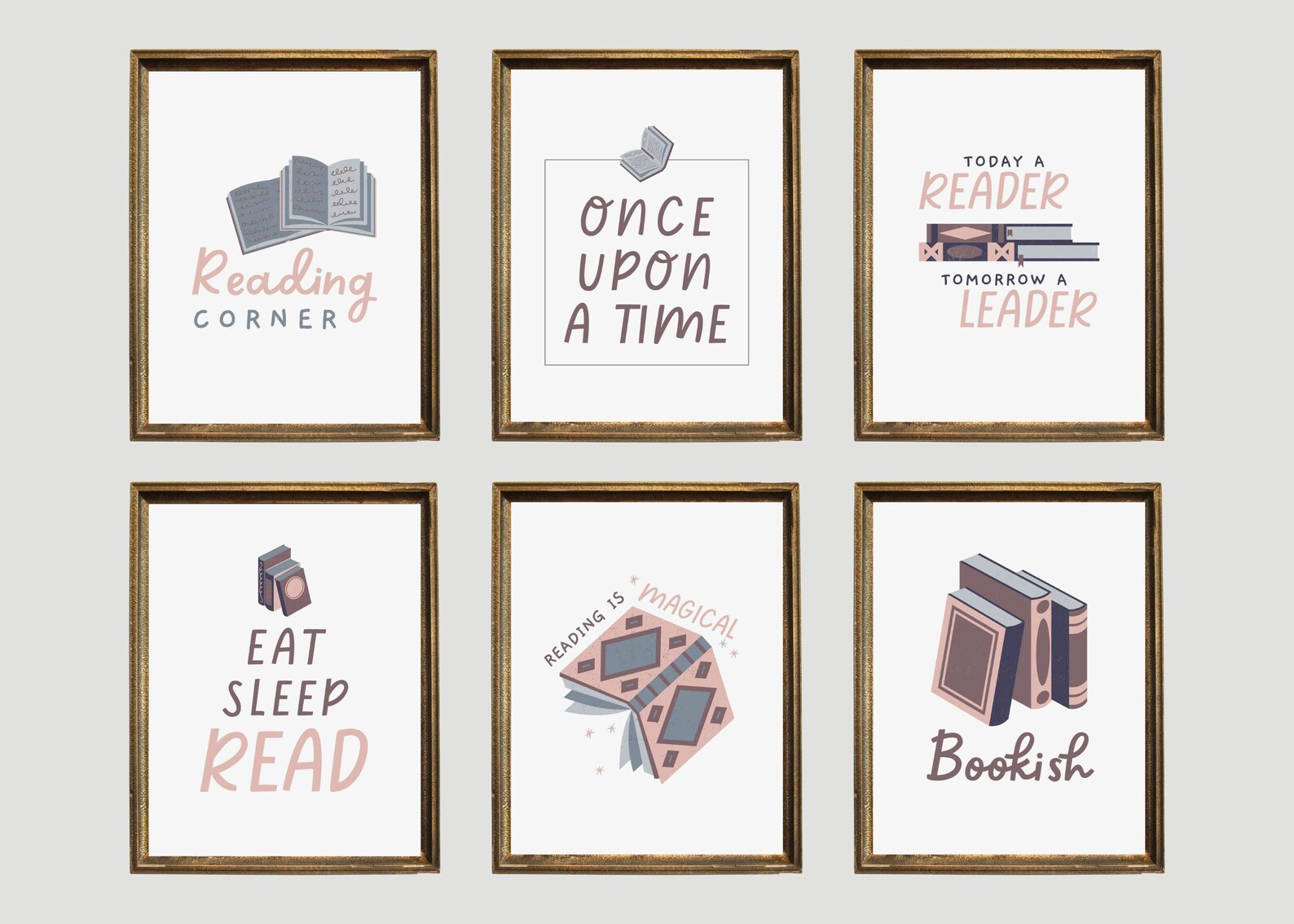 Reading Educational Prints / Bookworm Classroom Poster / Library Poster ...