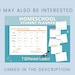 Unit Study Planner Workbook Academic Planner Printable Homeschool ...