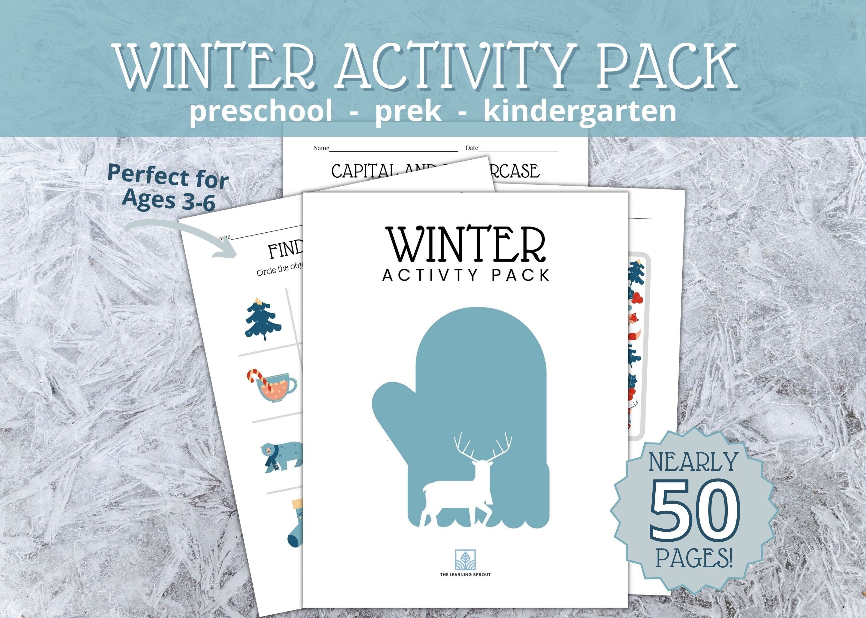Winter Activity Printable Pack / Holiday Quiet Book / Christmas ...