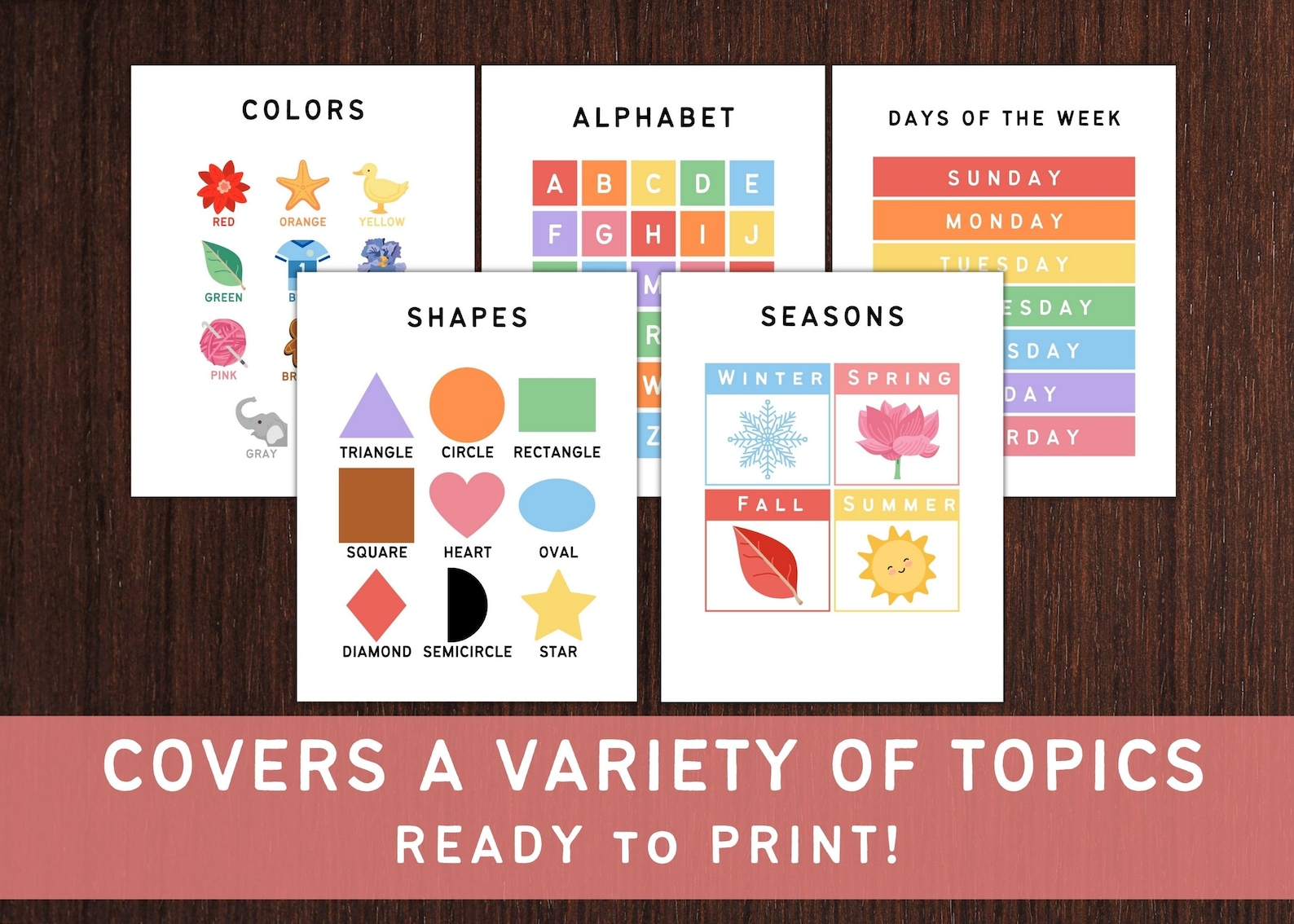 Preschool Educational Prints Emotions Classroom Poster Kindergarten ...