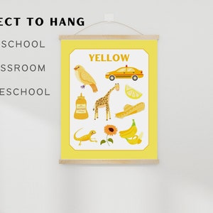 Color Classroom Posters / Preschool Classroom Decor / Learn Colors ...