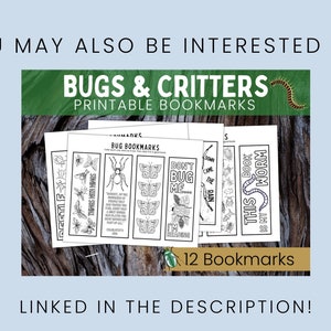 STEM Printable Bookmarks / Science Coloring Pages / Math Bookmark Set ...