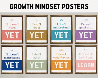 The POWER of YET Classroom Sign the Power of yet Homeschool Sign ...