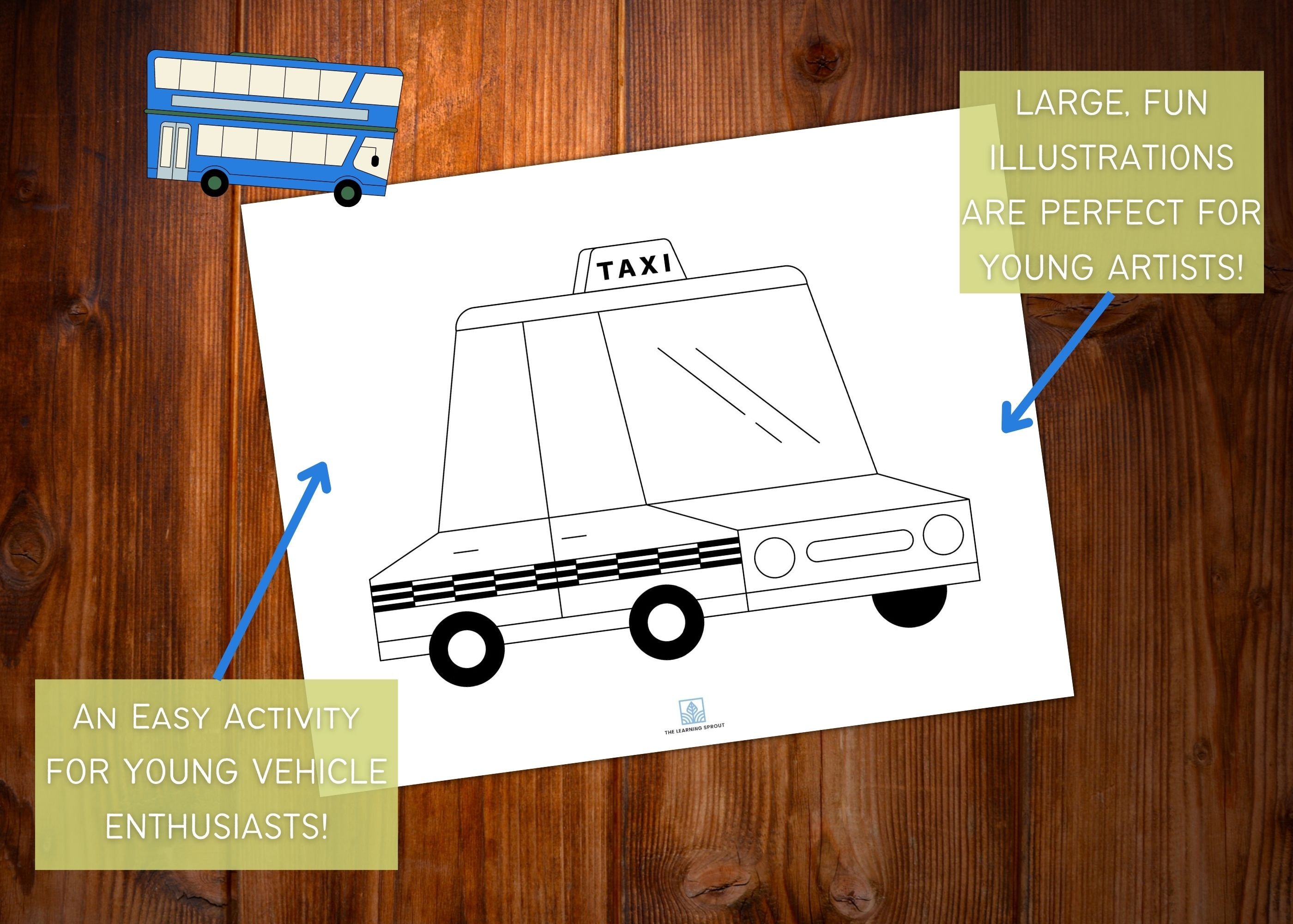 Retro Vehicles Coloring Book / Truck Printable Coloring Pages - Etsy