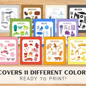 Color Classroom Posters / Preschool Classroom Decor / Learn Colors ...
